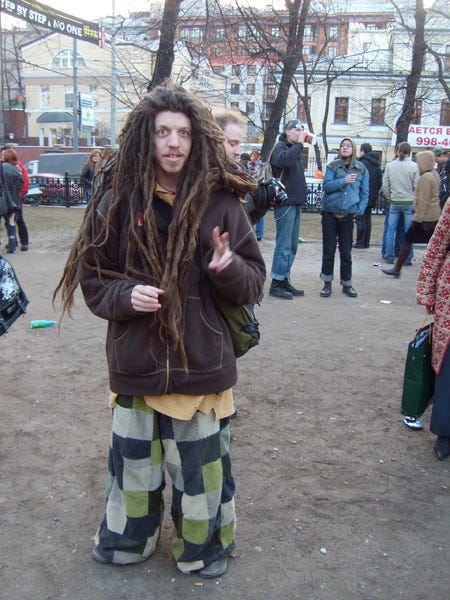 Hippie Girl Meme Dreadlocks