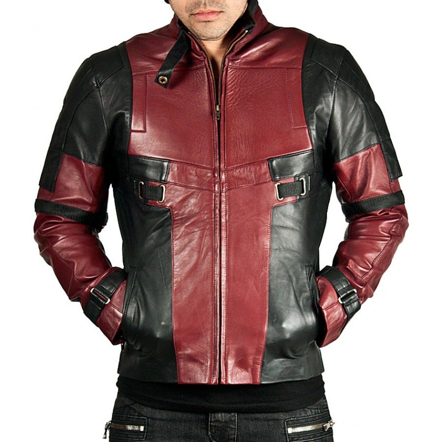 Deadpool Leather Jacket. Ryan Reynolds Deadpool Leather Jacket… | by ...