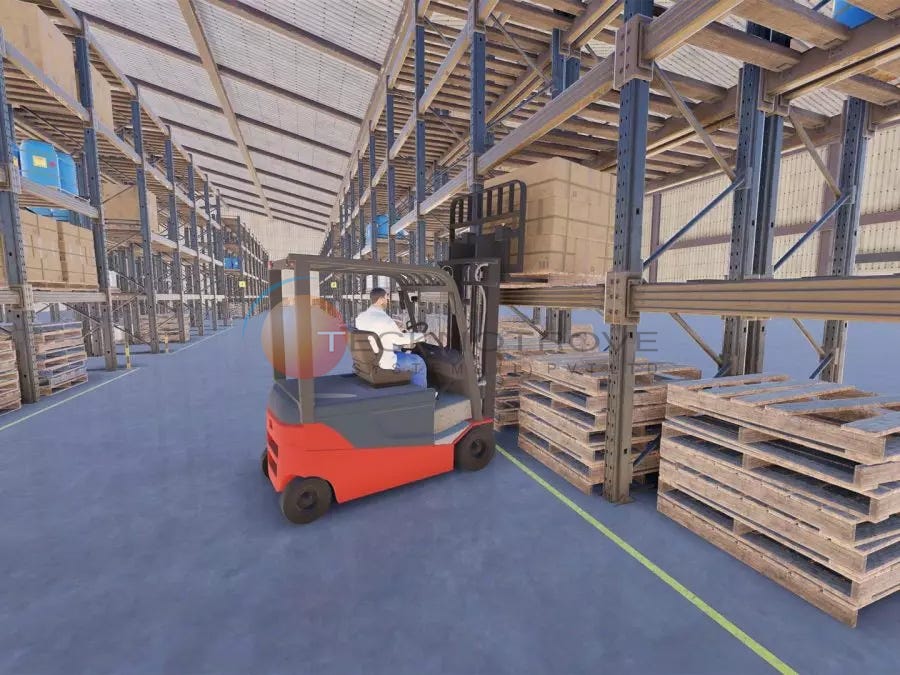 The leading simulator manufacturer in India introduces the new Forklift ...