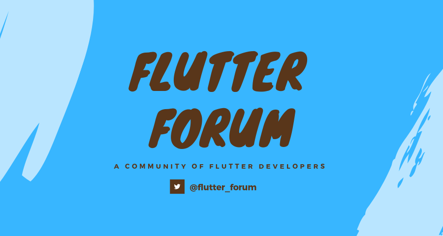 Announcing Flutter Forum. A dedicated platform for Flutter… | by Ashish Singh | Aviabird | Medium