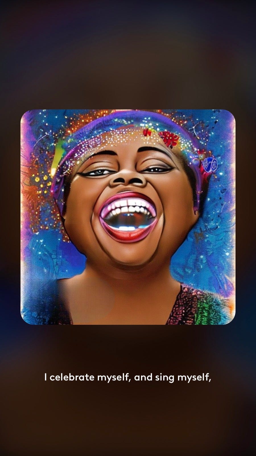 I celebrate myself, and sing myself, | by Joseph Williams | Jun, 2023 ...
