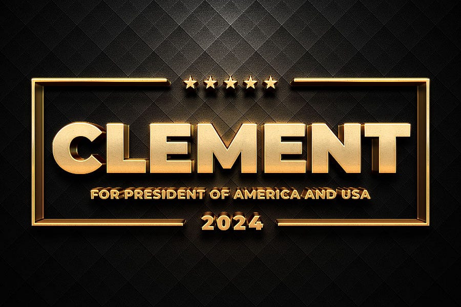 PRESIDENTIAL CANDIDATE CHRISTINA CLEMENT CALLS FOR INCLUSION OF ACTS ...
