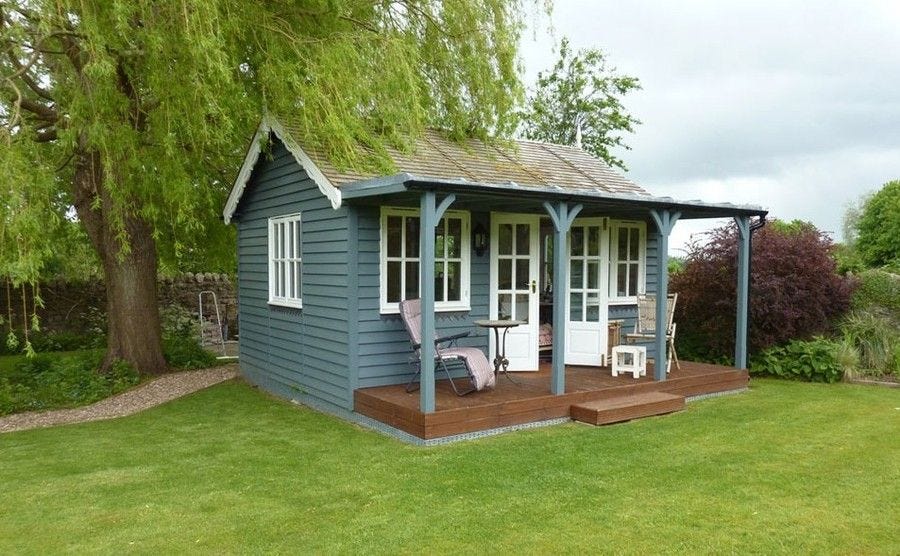 His editorial den was in his own little house | by Sami Toor | Nov ...