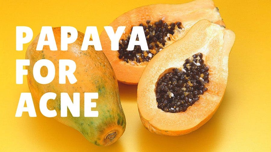 Papaya for a Pimple Inclined. Papaya is a crucial factor in plenty of ...