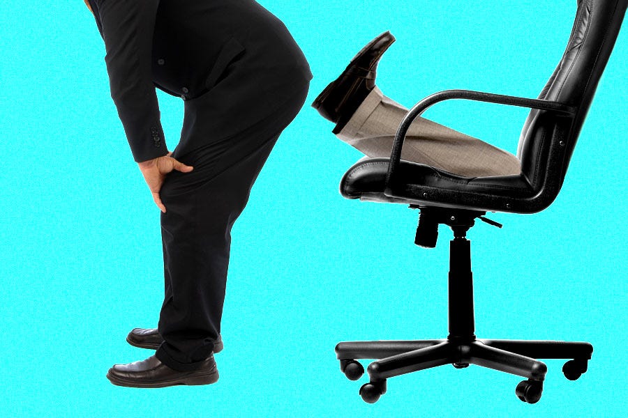 Your Office Life Is Destroying Your Butt | by Quinn Myers | MEL ...