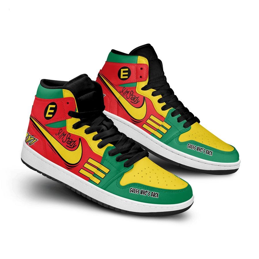 BEST The Real Slim Shady Eminem Air Jordan 1 | by Trending Sneakers ...