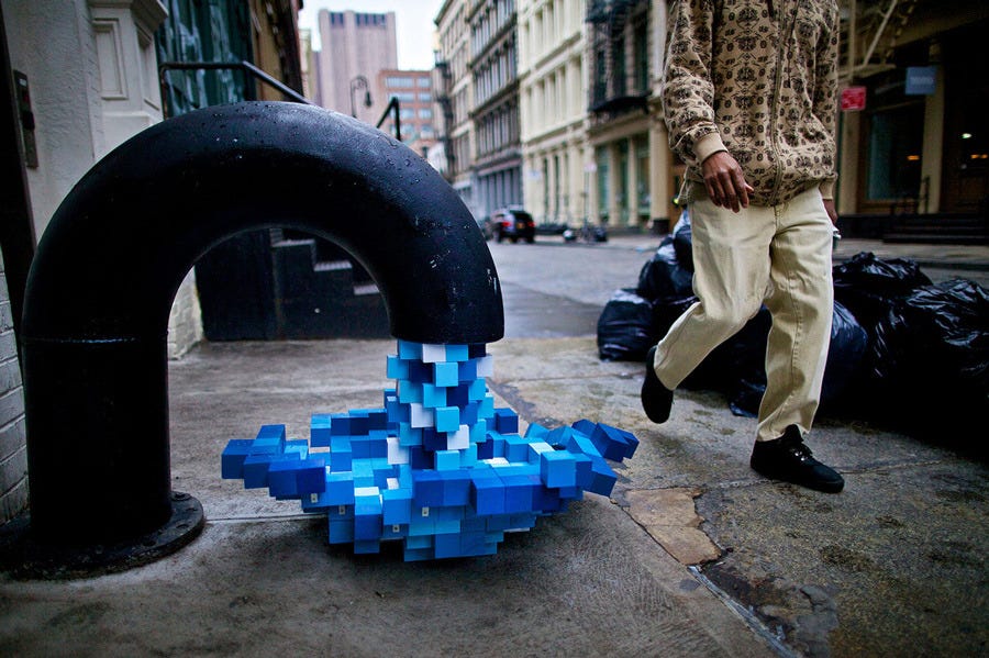 Inspiration: Pixel Pour. artist: Kelly Goeller / Kneeon… | by Zi Cong ...