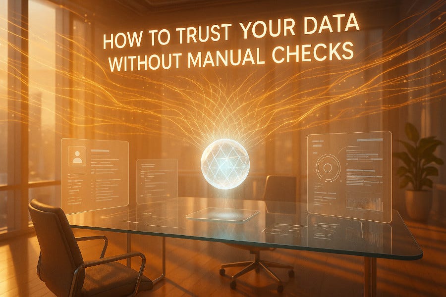 How to Trust Your Data Without Manual Checks | by Tom | Oct, 2025 | Medium