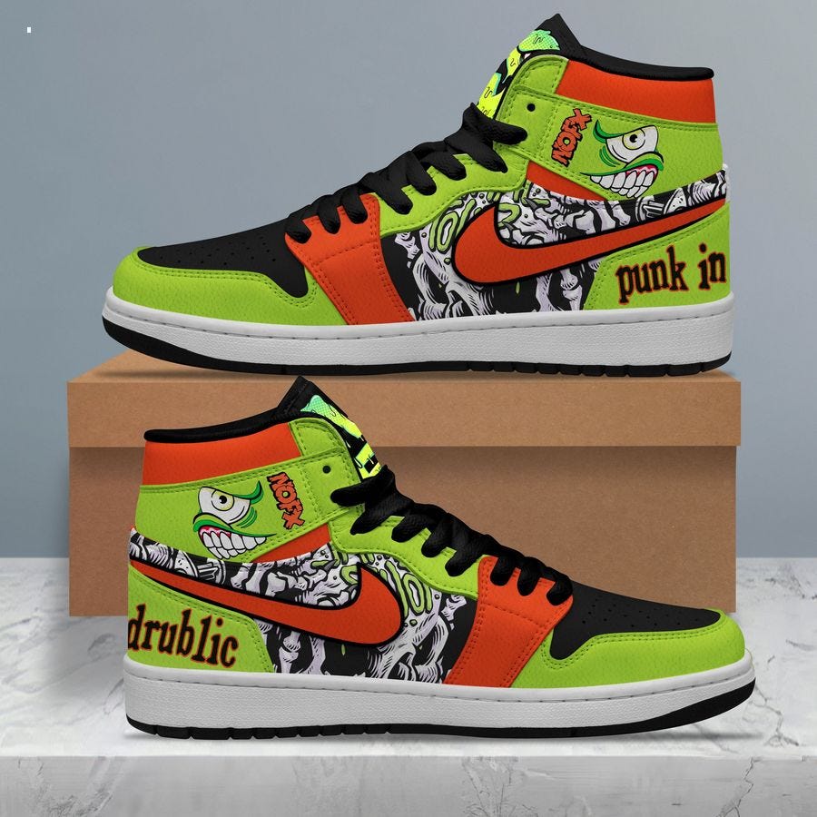 HOT NOFX Punk in Drublic Air Jordan 1 | by Fashion Fusion | Aug, 2024 ...