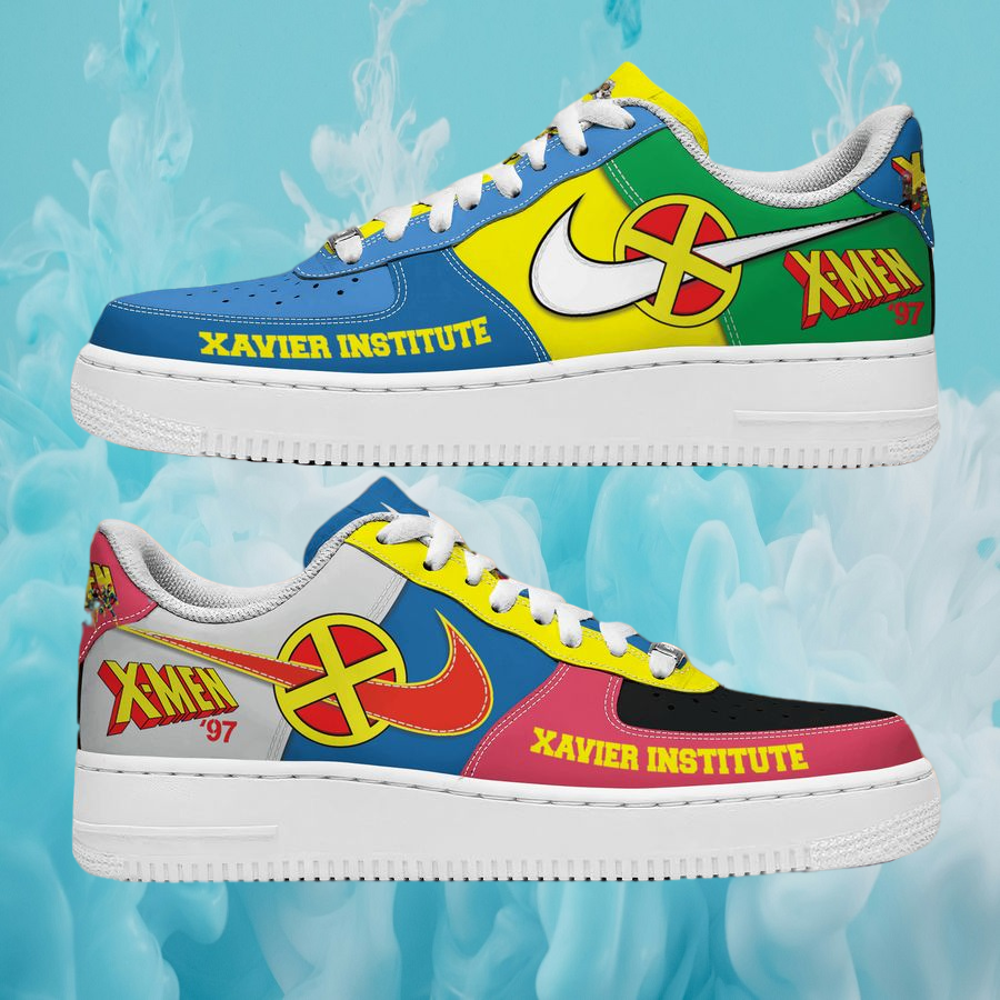 NEW X-Men Xavier Institute Nike Air Force Shoes | by Worldwide Shipping ...