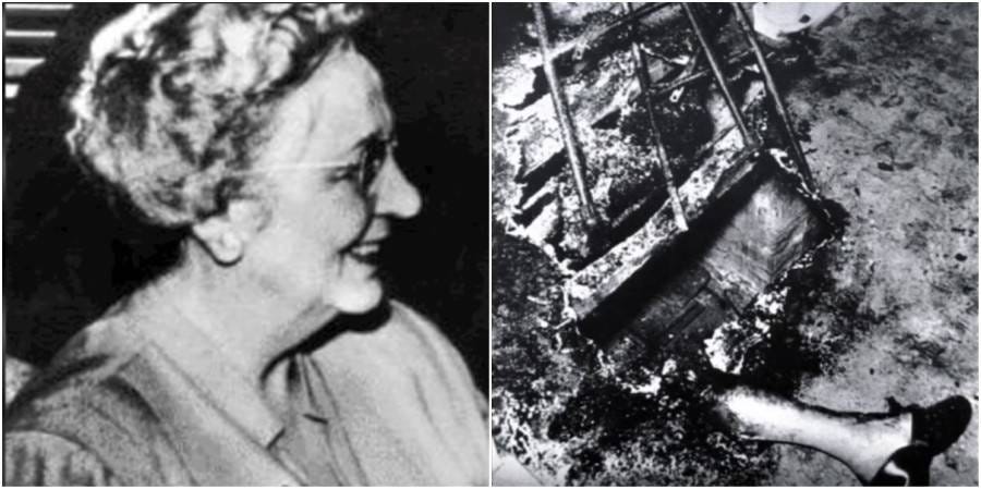 Spontaneous combustion of human. This is a case of alleged spontaneous ...