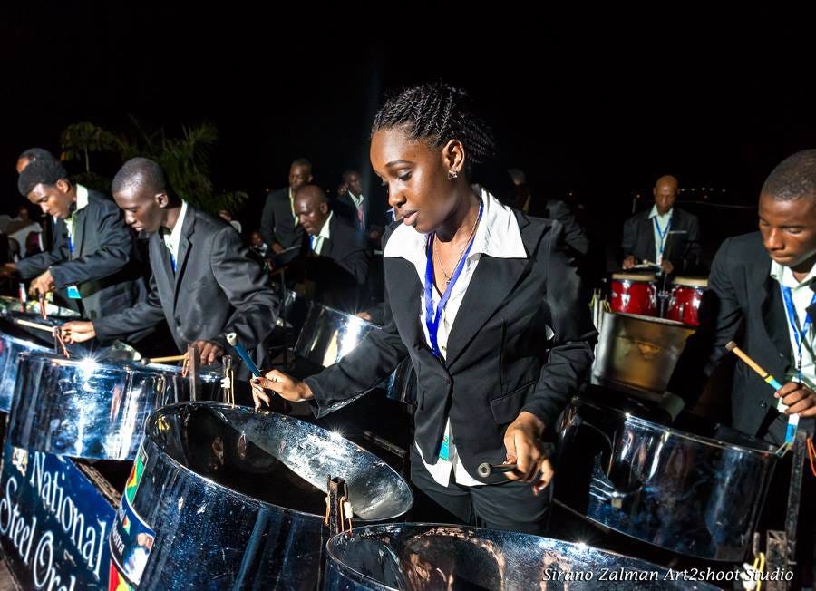 Talented Steel Pannist Jovanka Williams | by Khadija Benn | Guyana ...