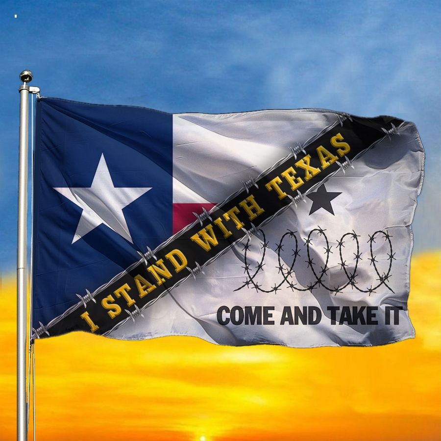 NEW I Stand With Texas Come And Take It Flag | by ...