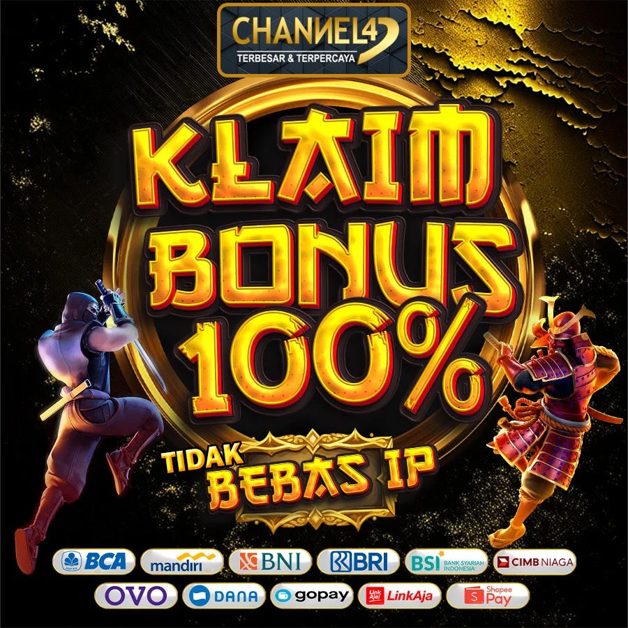 CHANNEL4D: Slot bonus 100% di depan | by Channel4d official | Dec, 2023 | Medium
