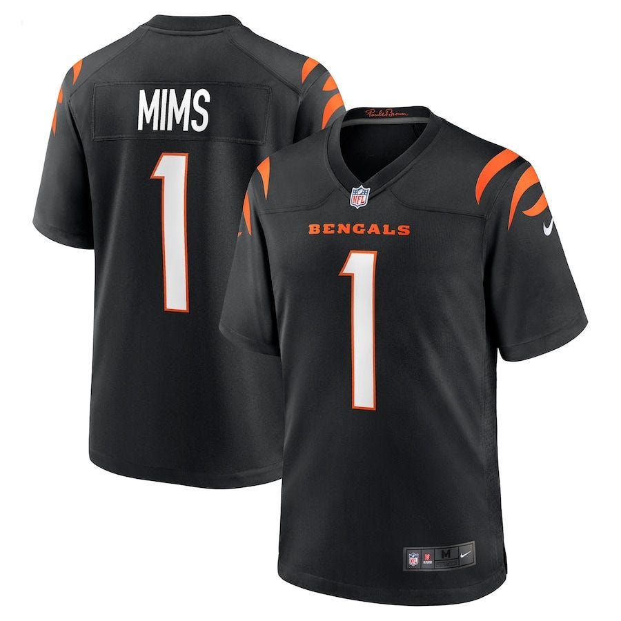 NEW Amarius Mims Cincinnati Bengals 2024 NFL Draft First Round Pick ...