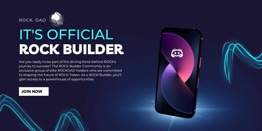 Rock Builder Community Guidelines - RockDAO - Medium