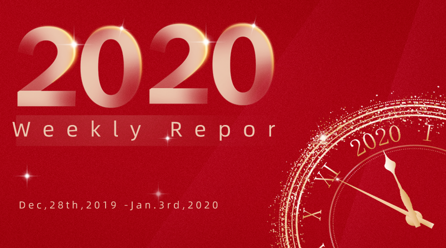Weekly Repor (Dec,28th,2019 -Jan.3rd,2020) | by QunQun | Medium
