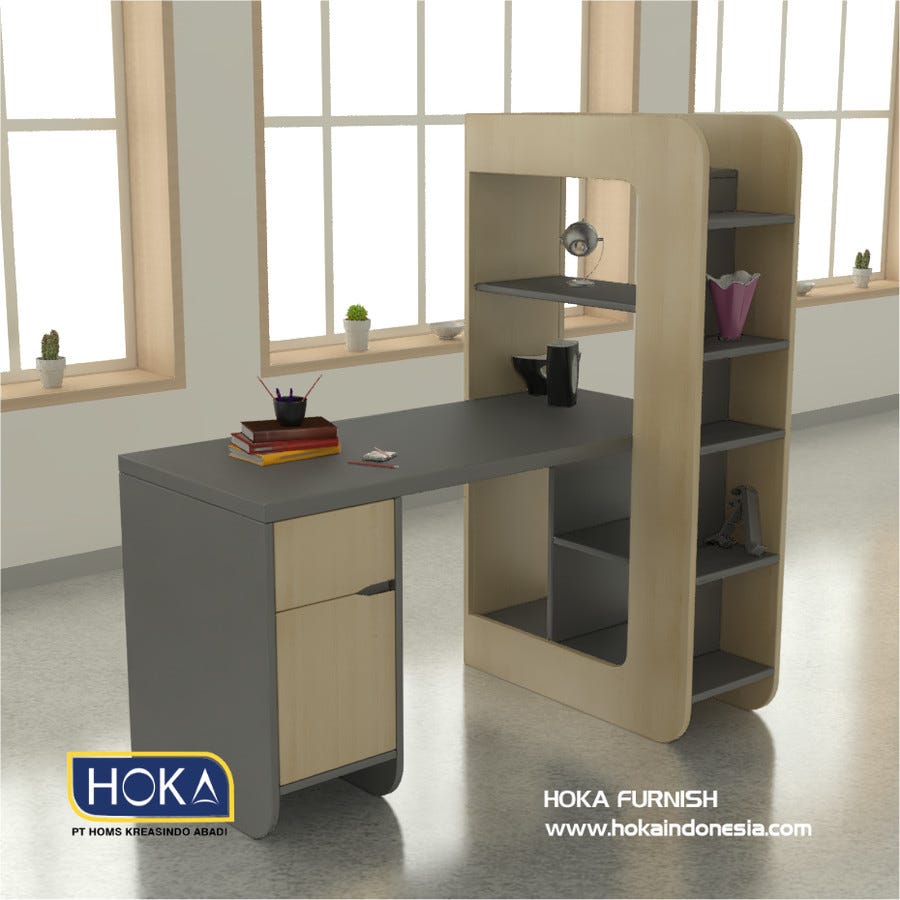 HOKA Furnish Meja Kode : HFH007 Material : Plywood/Multiplek, Finishing ...