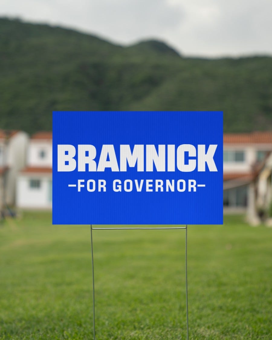 Jon Bramnick For Governor Yard Sign | by usatrendyTT | Oct, 2024 | Medium