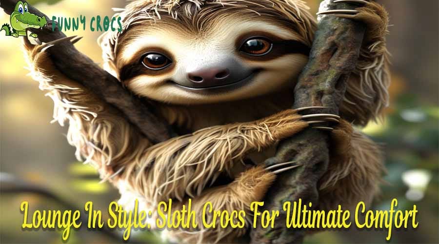 Lounge In Style: Sloth Crocs For Ultimate Comfort | by funnycrocs456 ...