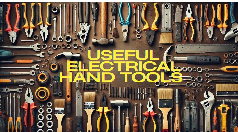 Best Electrical hand tools. Electrical Hand Tools | by Gyan Factory ...