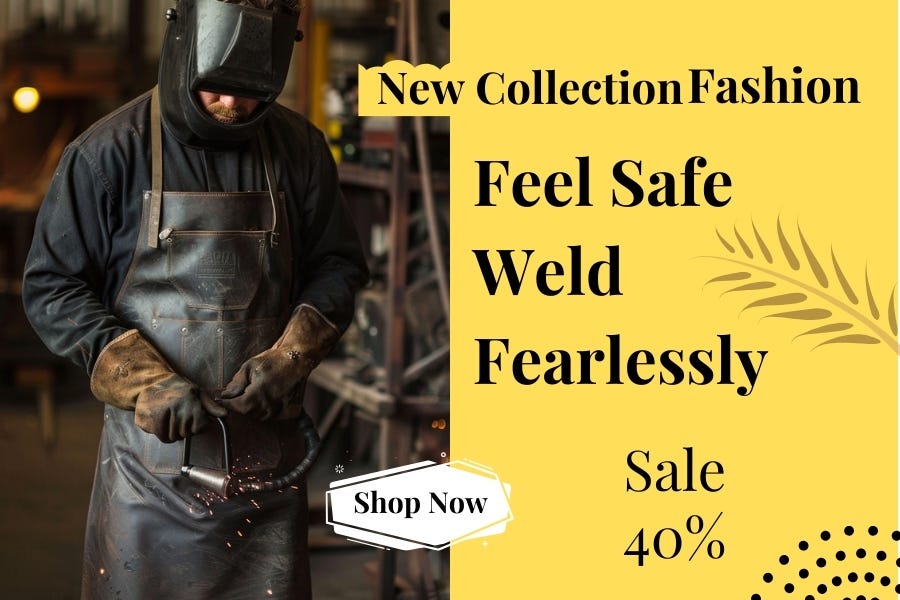 Crafting with Heat: The Essential Role of a Welding Apron | by leather ...