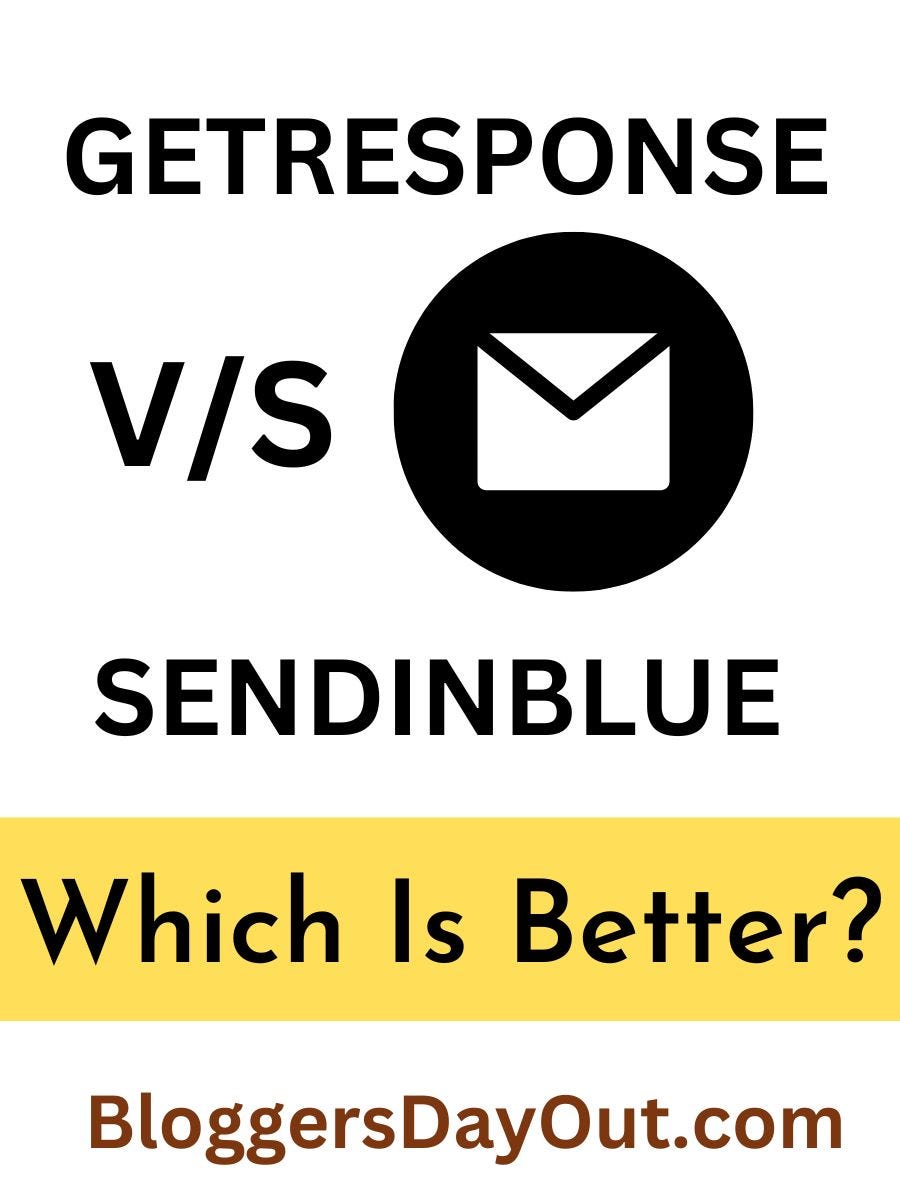 GetResponse v/s SendinBlue? Which is a better email marketing tool ...