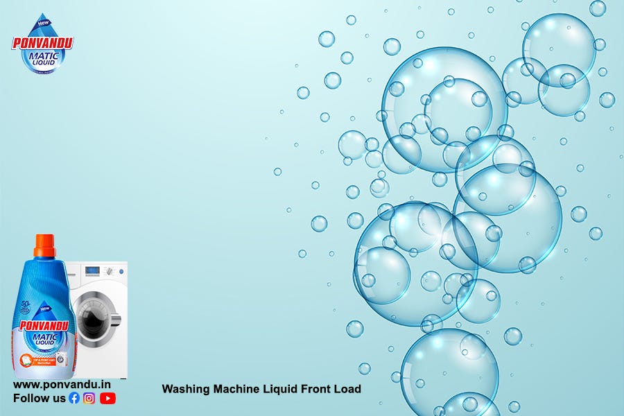 Washing Machine Liquid Front Load | by Ponvandu Detergent and Diswash ...