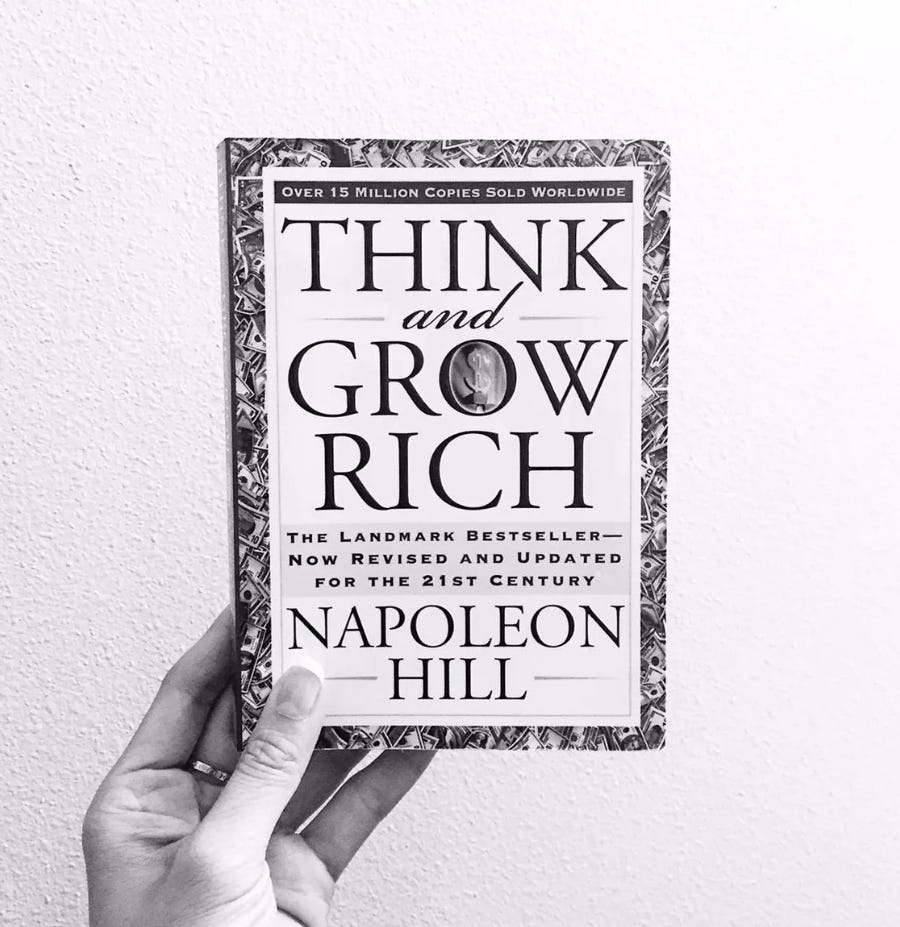 Think and Grow Rich Action Plan. “Only those who become money conscious ...