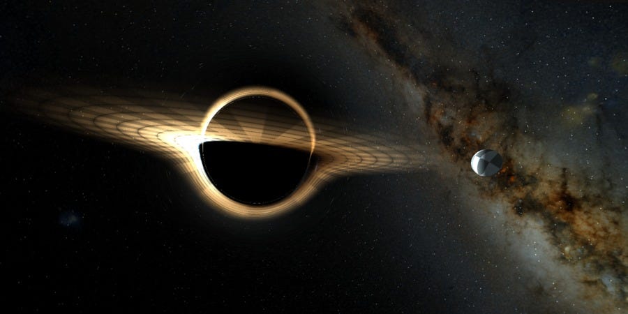 Why Black holes are black. Black holes are black because they are… | by ...