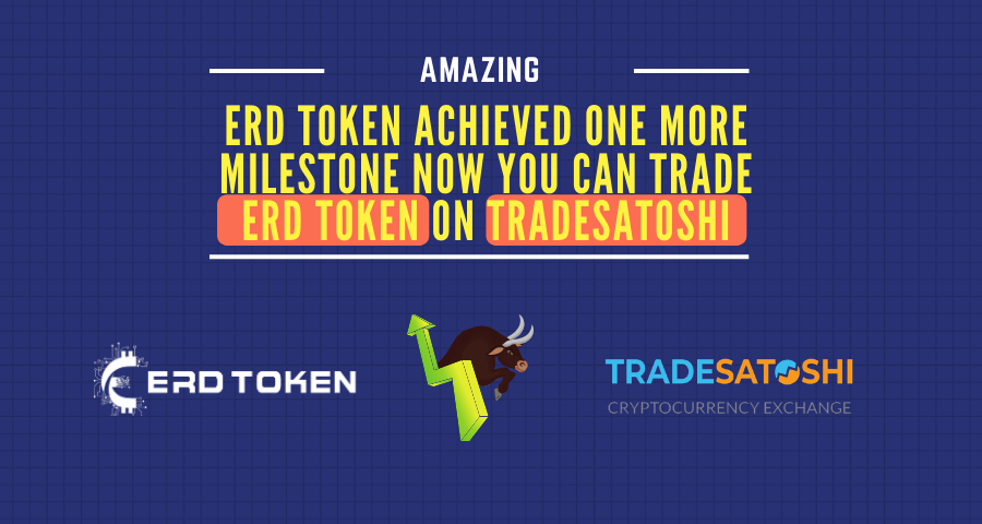 ERD token now listed on TradeSatoshi | by ERD Token | Medium