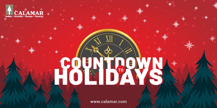 Countdown to Holidays. When it gets cold outside, it’s best to… | by ...