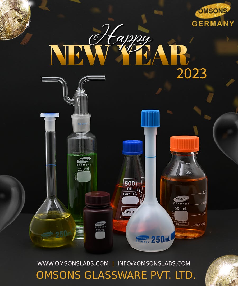 New Year 2023 - Omsons Glassware - Medium