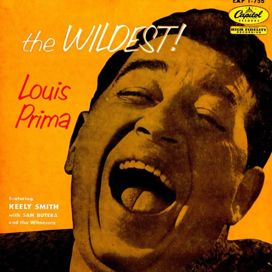 4. Louis Prima — The Wildest! (1956) | by Brian Braunlich | 1001 Album ...