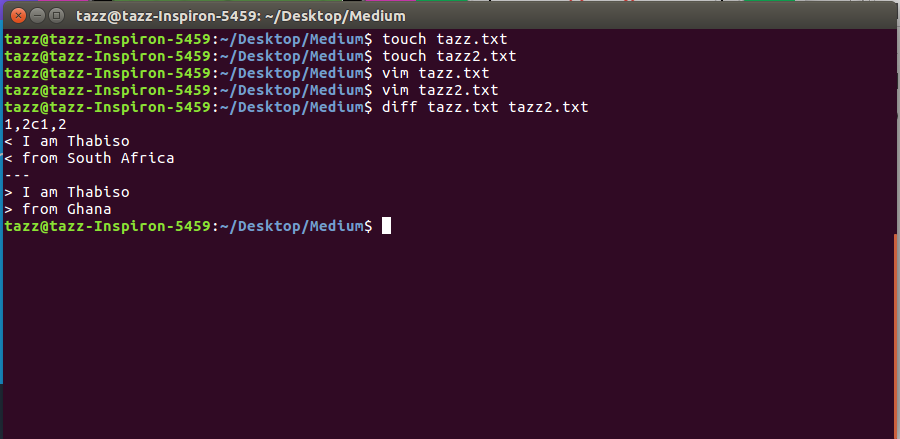 Guide on how to compare files difference using LINUX shell. | by ...