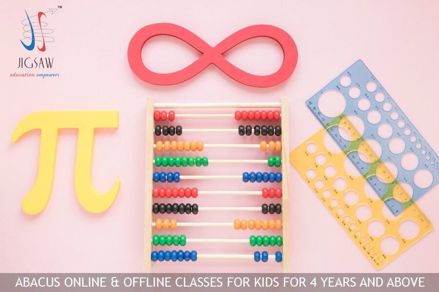 Abacus online & offline classes for kids for 4 years and above — jigsaw ...