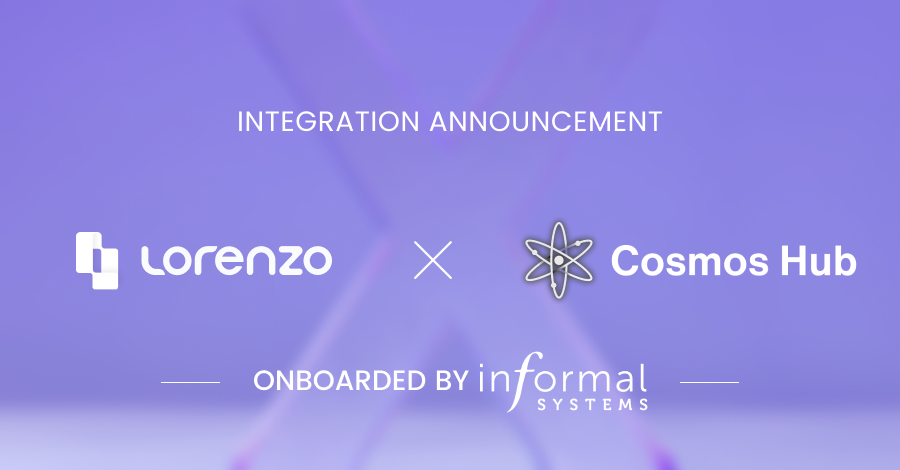 Lorenzo Protocol Integrates With Cosmos Hub To Launch Appchain Secured ...