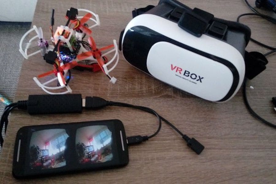 Low-Cost 3D FPV Setup for Micro Quadcopter | by Jeremy S. Cook | Medium