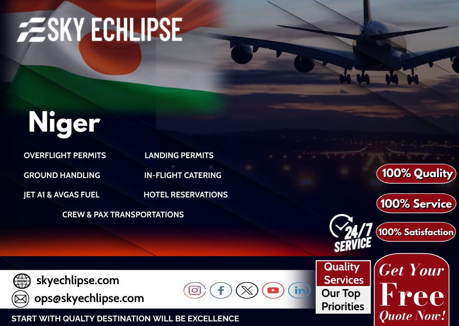 Niger Overflight Permit Requirements & Regulations | by Sky Echlipse | Apr, 2024 | Medium