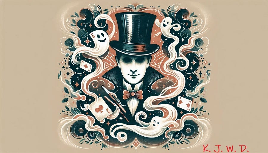 Houdini’s Stayover. Houdini’s Ghost Crashes the Afterlife… | by Kevin J ...