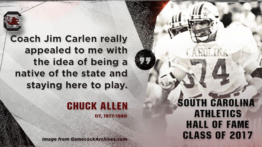 HALL OF FAME CLASS OF 2017: CHUCK ALLEN | by Gamecock Athletics ...