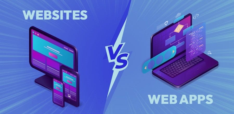 Website Vs Web application | by DHANUSHYA S | Sep, 2024 | Medium