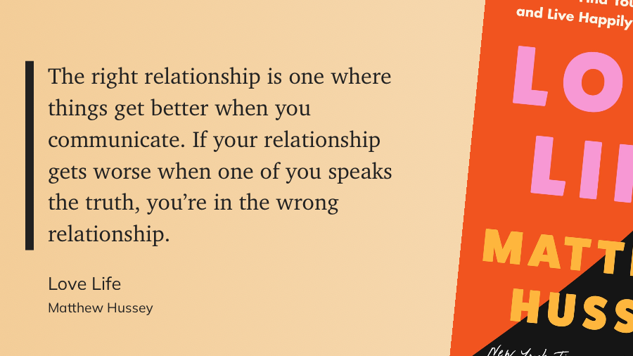 Living a Better Love Life. A handful of takeaways from Matthew… | by ...