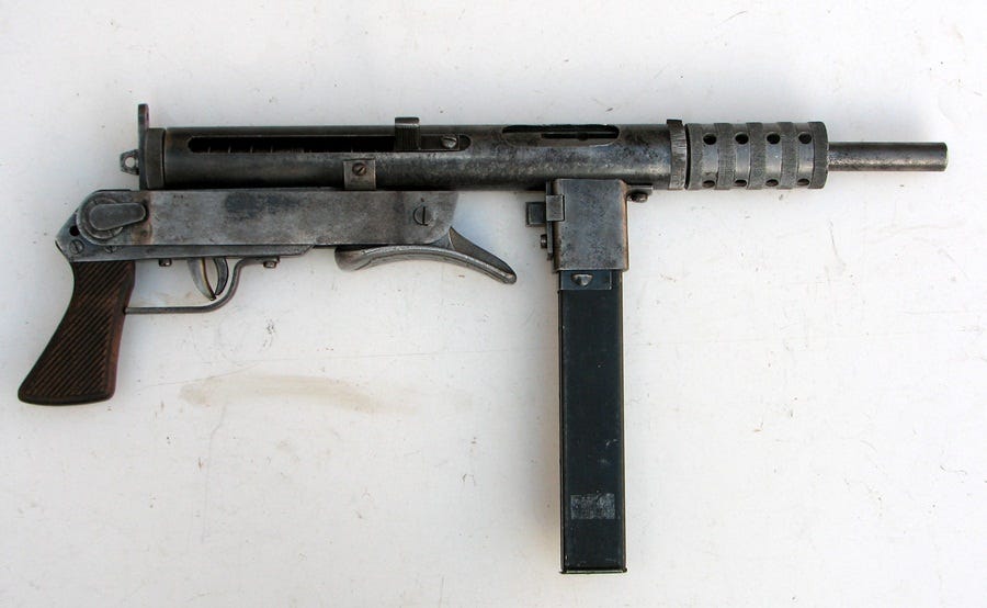 The Blyskawica, A Uniquely Designed And Manufactured Sub Machine Gun By ...