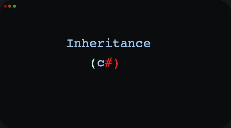 🚀 Understanding Inheritance In Very Simple Words C Unity By Santosh Parihar Medium