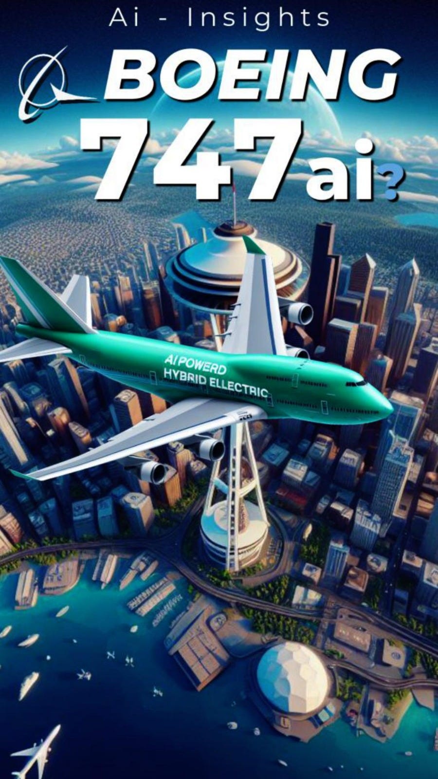 Could Recent Patents Herald the Revival of the Boeing 747 as an AI-Driven Hybrid Electric Jumbo ...