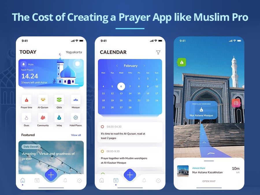 The Cost of Creating a Prayer App like Muslim Pro | by Parisa Aziz | Medium