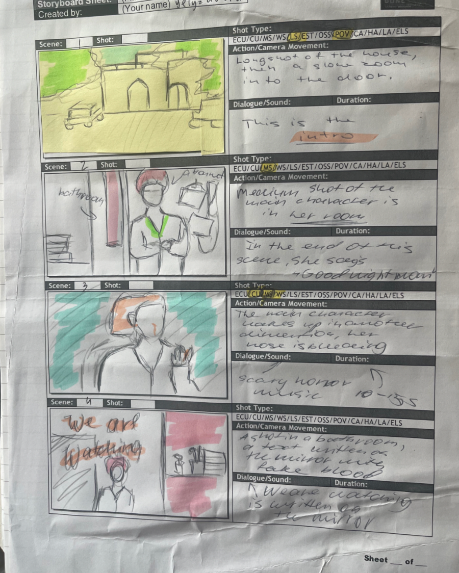Planning: Storyboard - Virginia Guidi - Medium