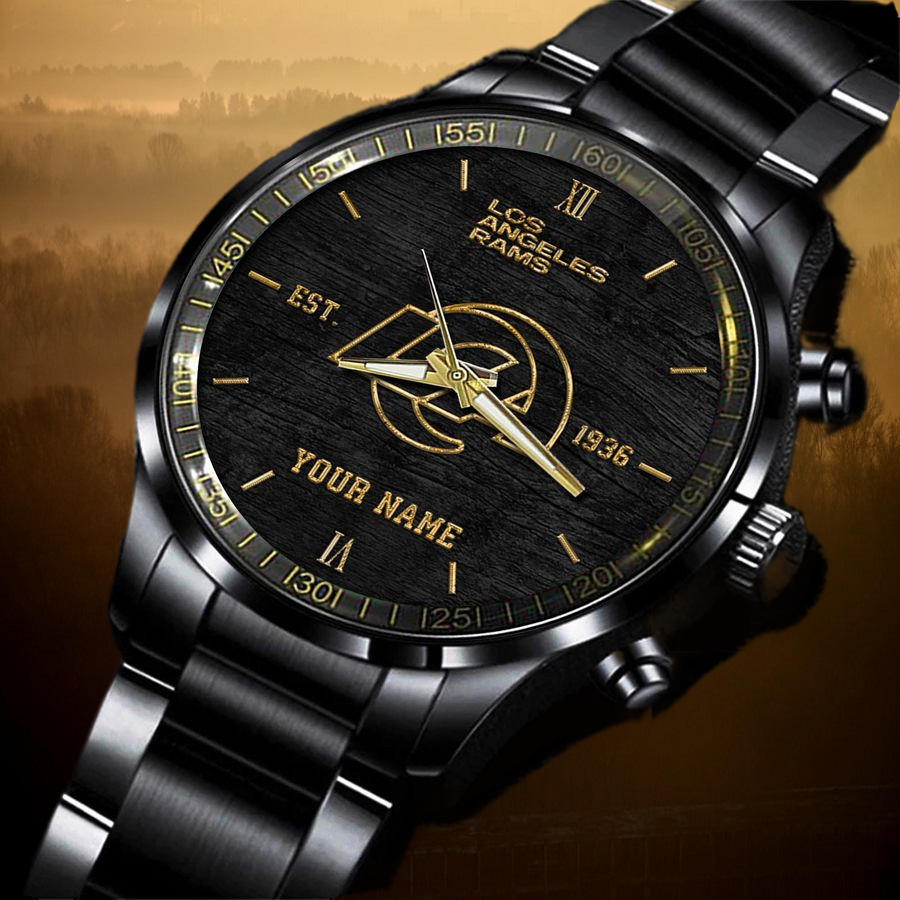 Personalized Los Angeles Rams Stainless Steel Watch | by Astarstyle ...