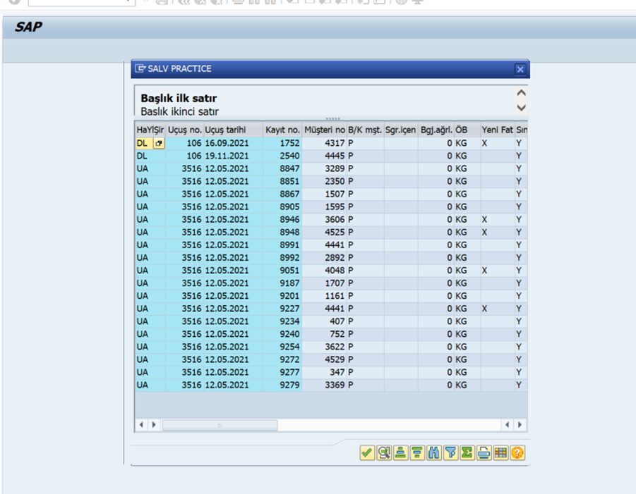 SAP ABAP SALV Nasıl Kullanılır?. Avantaj: screen ve field catalog… | by Merve Polat | Medium